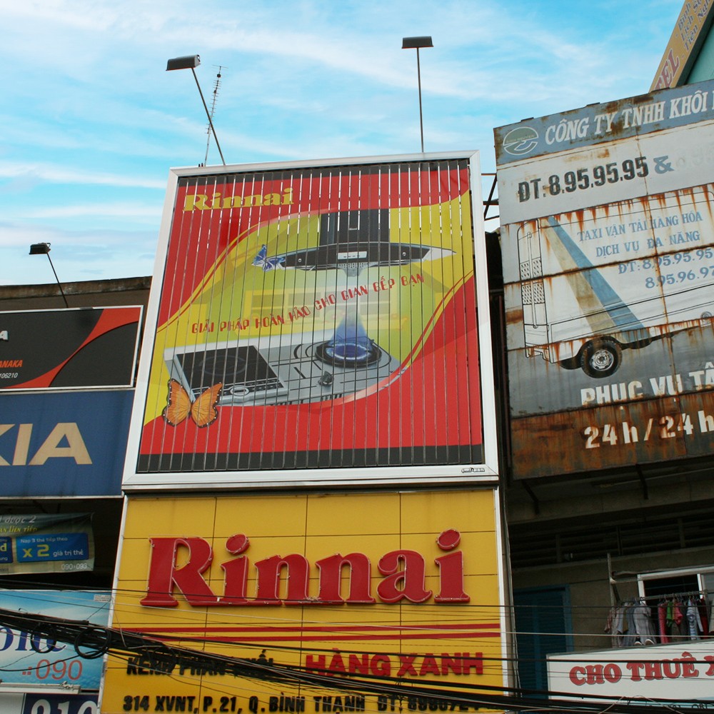 Advertising Trivision Billboard Sign Board Display Construction Media ...