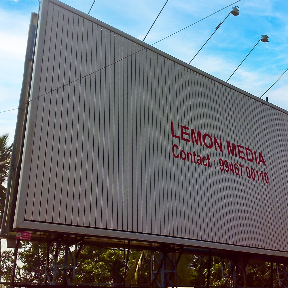 Large size spot light tri-vision billboard advertisement prisma ...