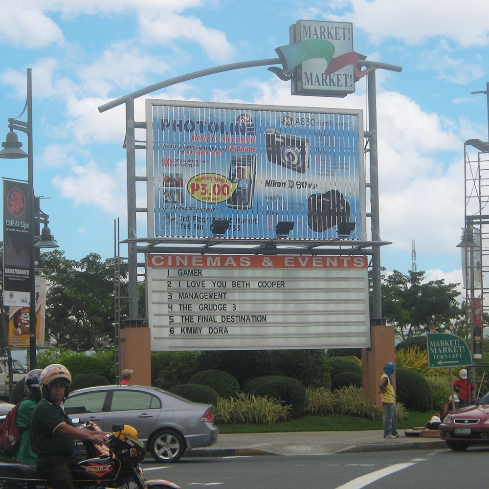 Outdoor Waterproof Highway Advertising Rotating Trivision Billboard ...