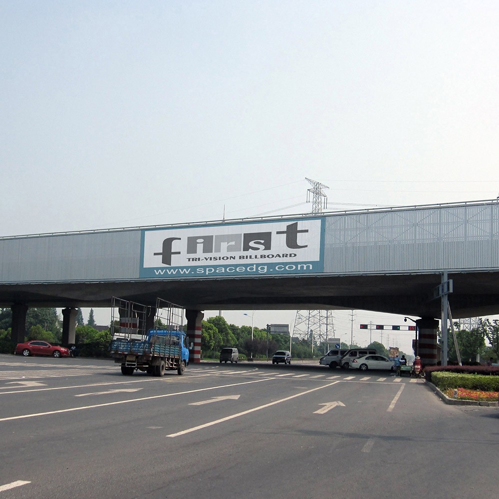 Aluminum Custom Advertising Trivision Billboard Rotating Prism Outdoor ...