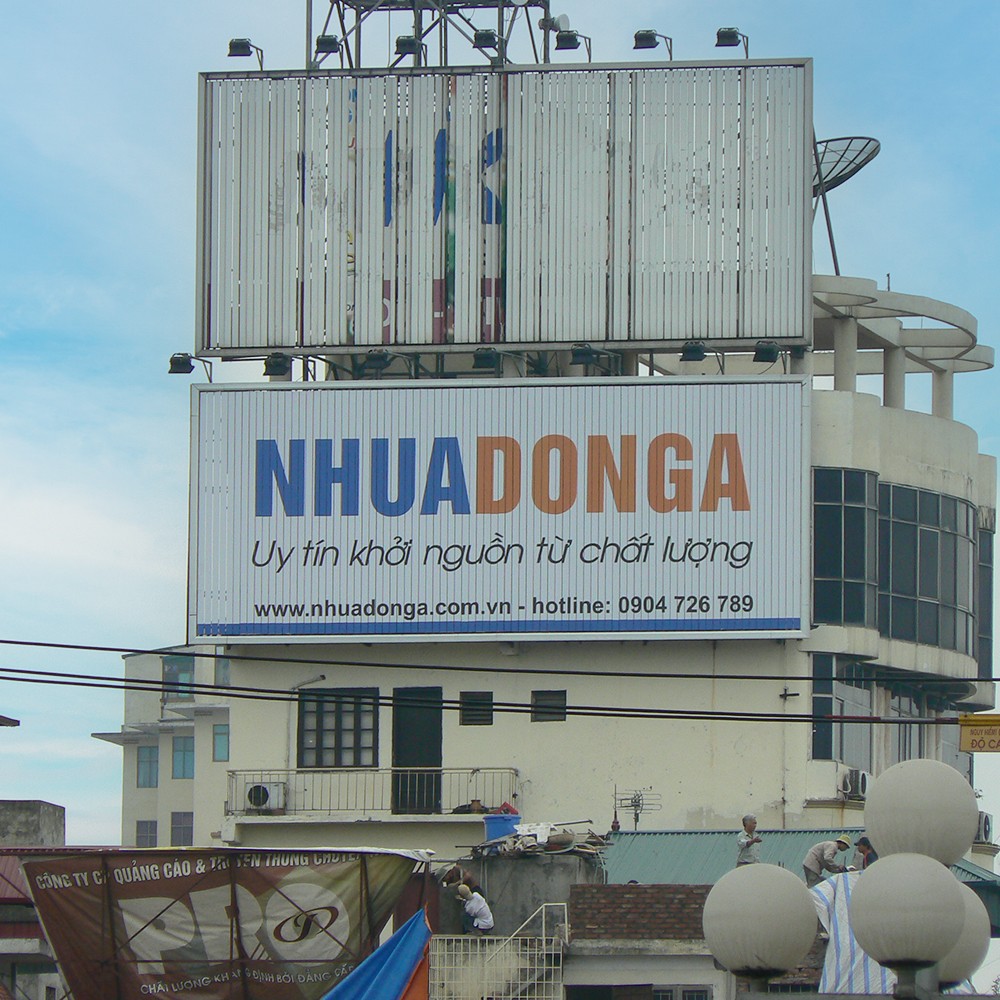 Large size vertical trivision billboard-Homeproduct-bus shelter ...